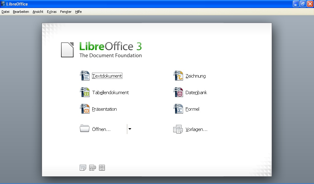 LibreOffice_Start | Jürgen Lange
